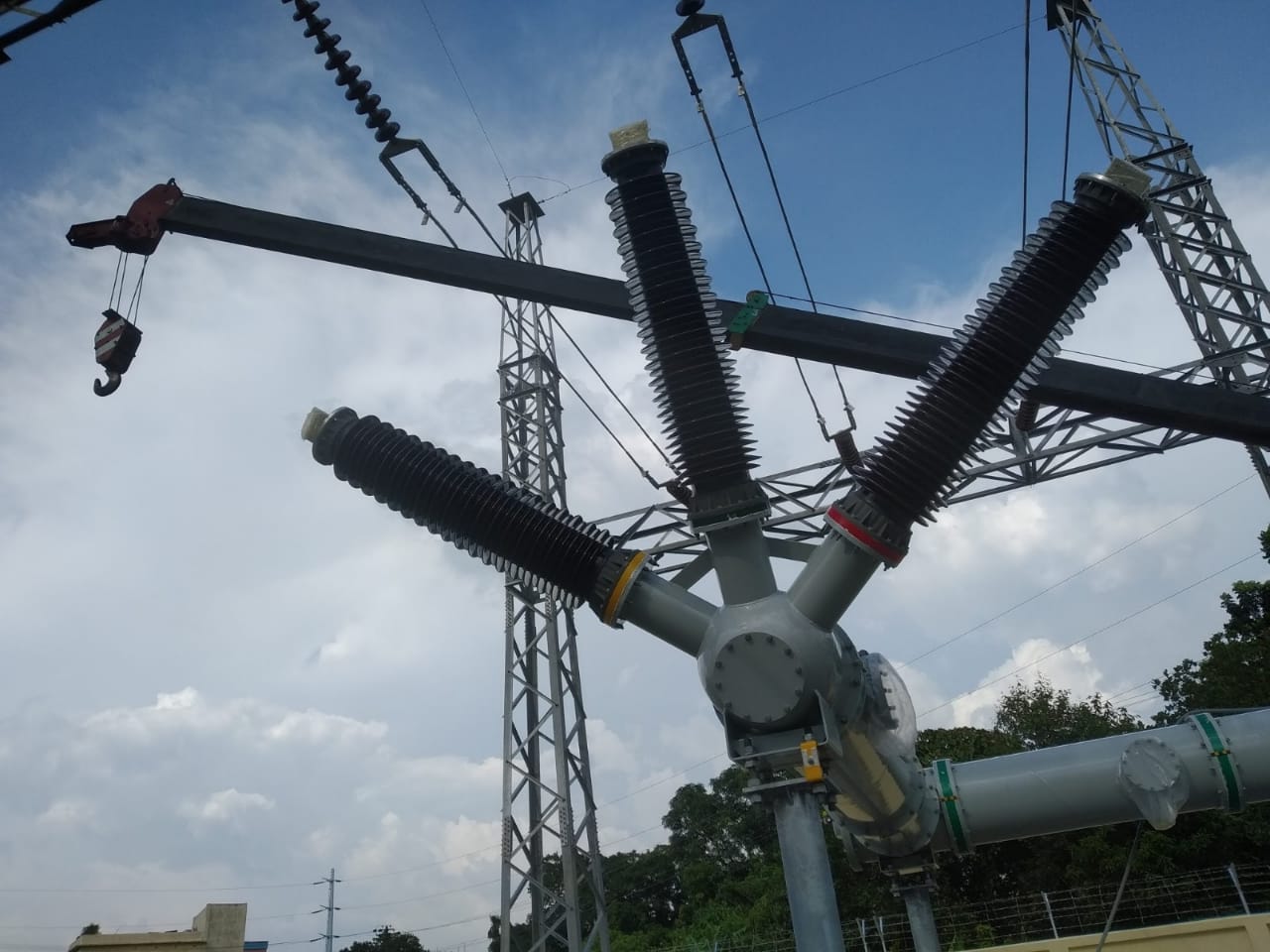 132KV OUTDOOR GIS ETC WORKS – Controlware